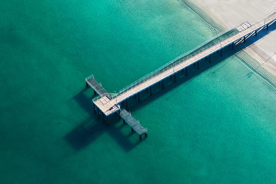 Como Beach Jetty | Australian Wall Art – Walkabout Yonder